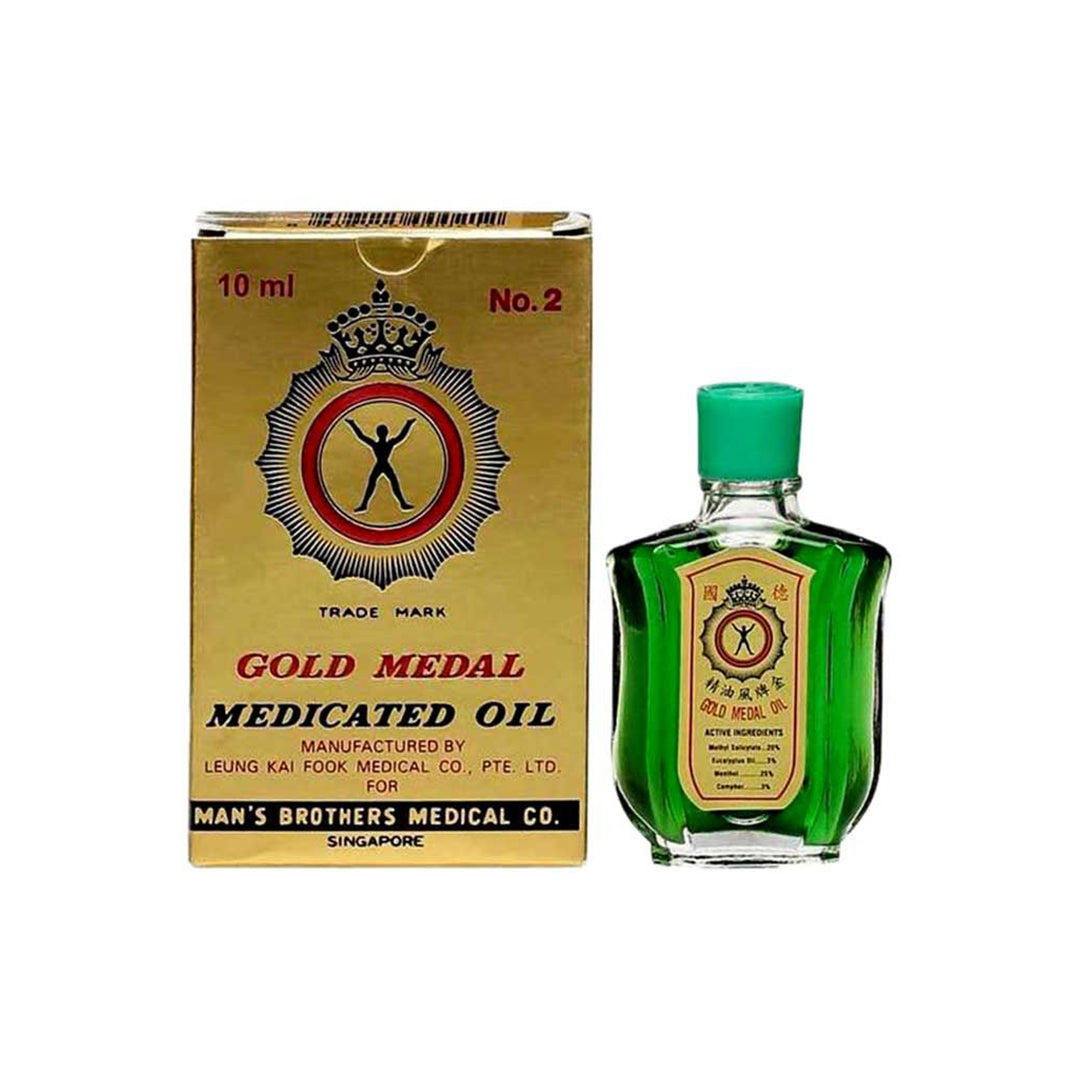 Gold Medal Medicated Oil - 10ml – Bombay Bazaar Supermarket